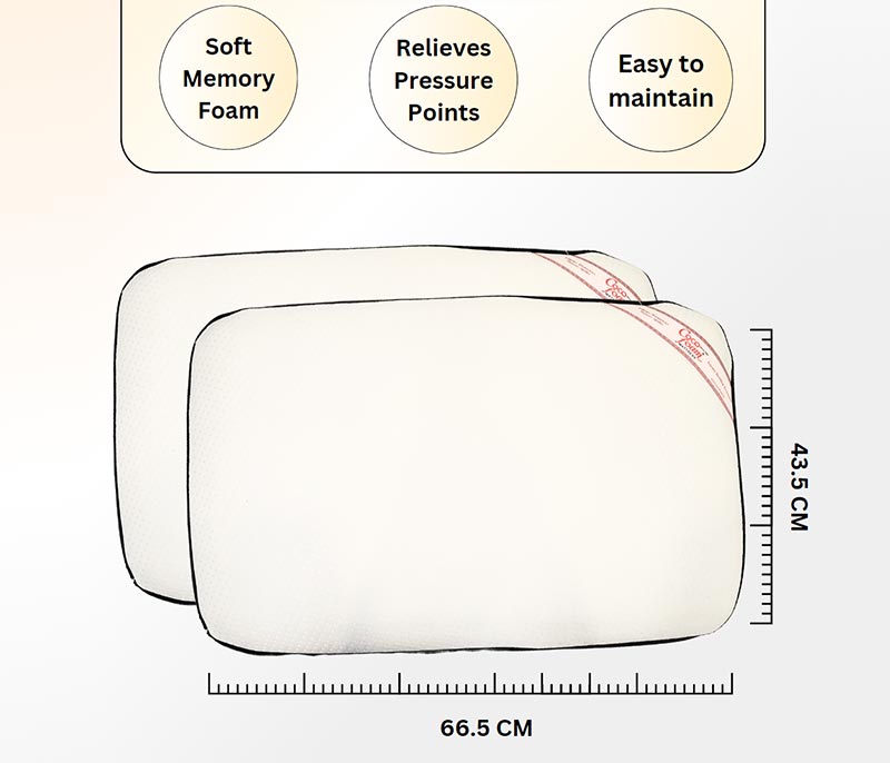 Micro Fiber Ultra Soft Pillow – Coco foam